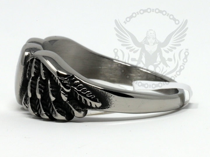 Heart and Wings Ring – Debria's Designs