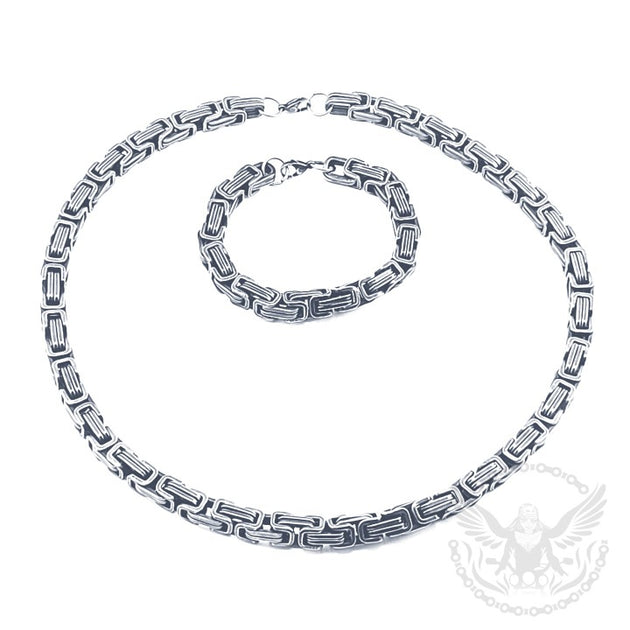 Mechanic Chain Necklace - Silver – Debria's Designs