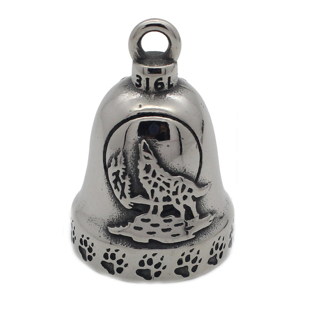 Wolf with Paw Prints Ride Bell – Debria's Designs
